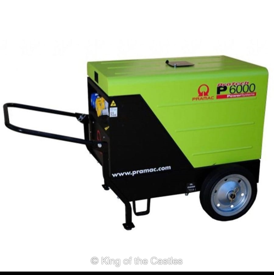 6.5kVA Diesel Generator Hire for Events in Manchester