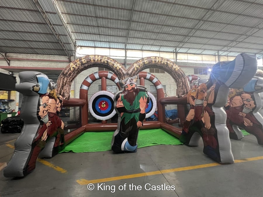 Inflatable Double Axe Throwing Game Hire