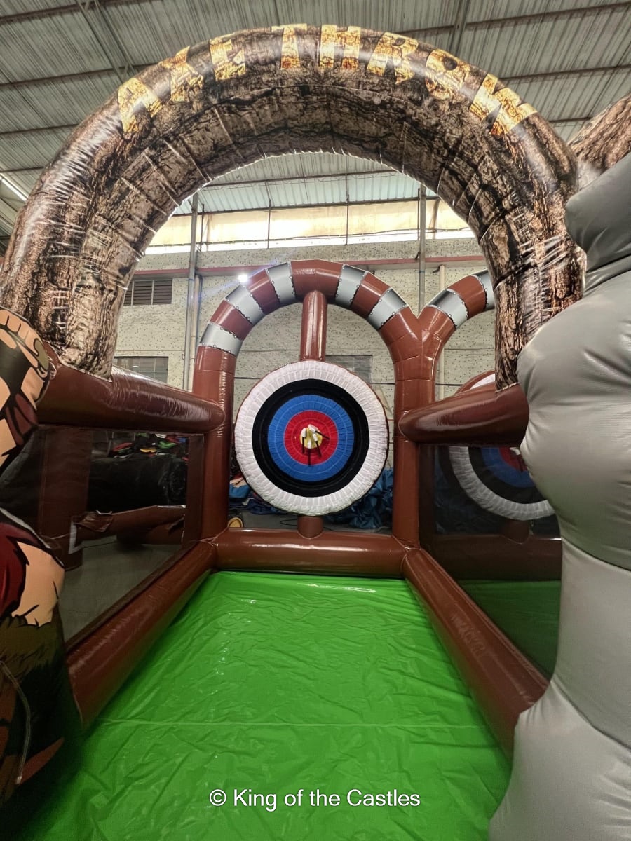 Inflatable Double Axe Throwing Game Hire