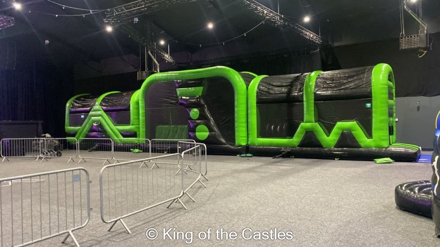 Insane Green & Black 3 Part Assault Course Hire | Manchester & UK