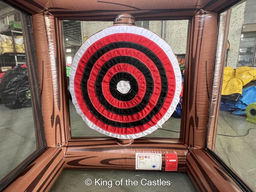 Inflatable Single Axe Throwing Game Hire