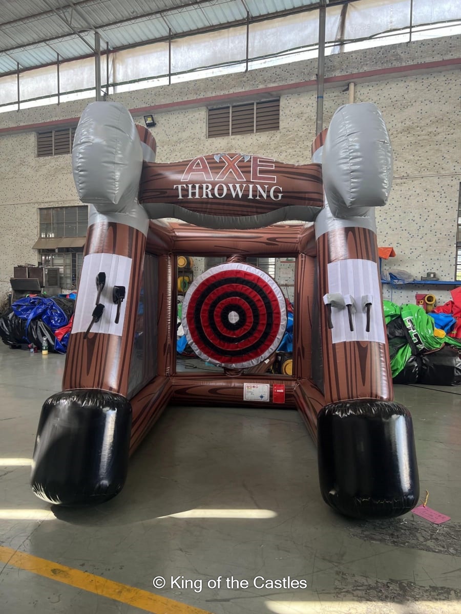 Inflatable Single Axe Throwing Game Hire